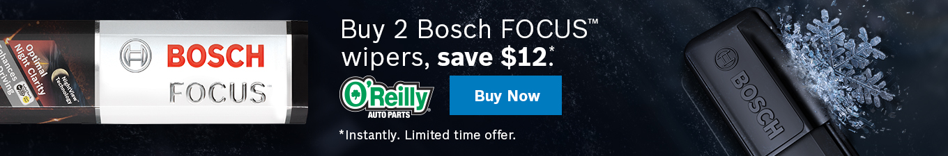 Bosch FOCUS Wiper Blades - Bosch Auto Parts